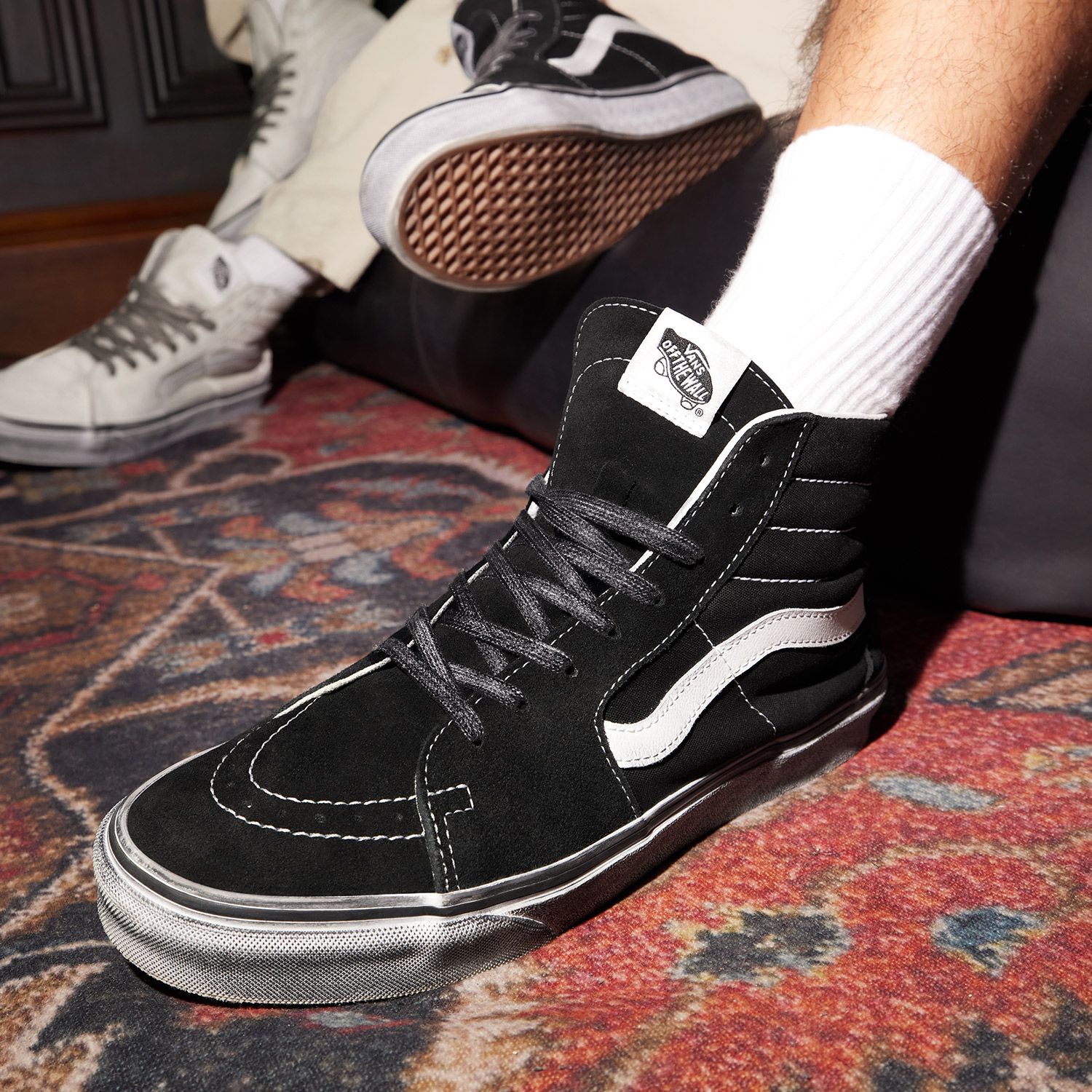 VN0007NSMCG/VN0007NSWWW丨SK8-HI男女板鞋丨经典系列 Classics 丨vans/范斯